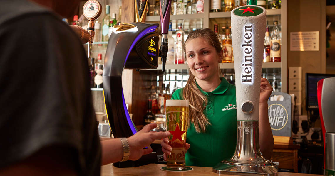 Save beer, CO2, water and energy - HEINEKEN SmartDispense™